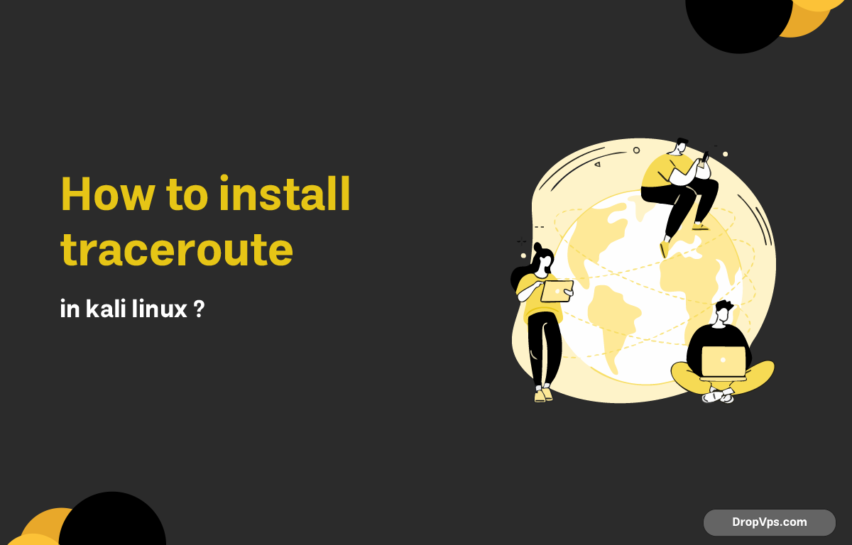 how to install traceroute in kali linux
